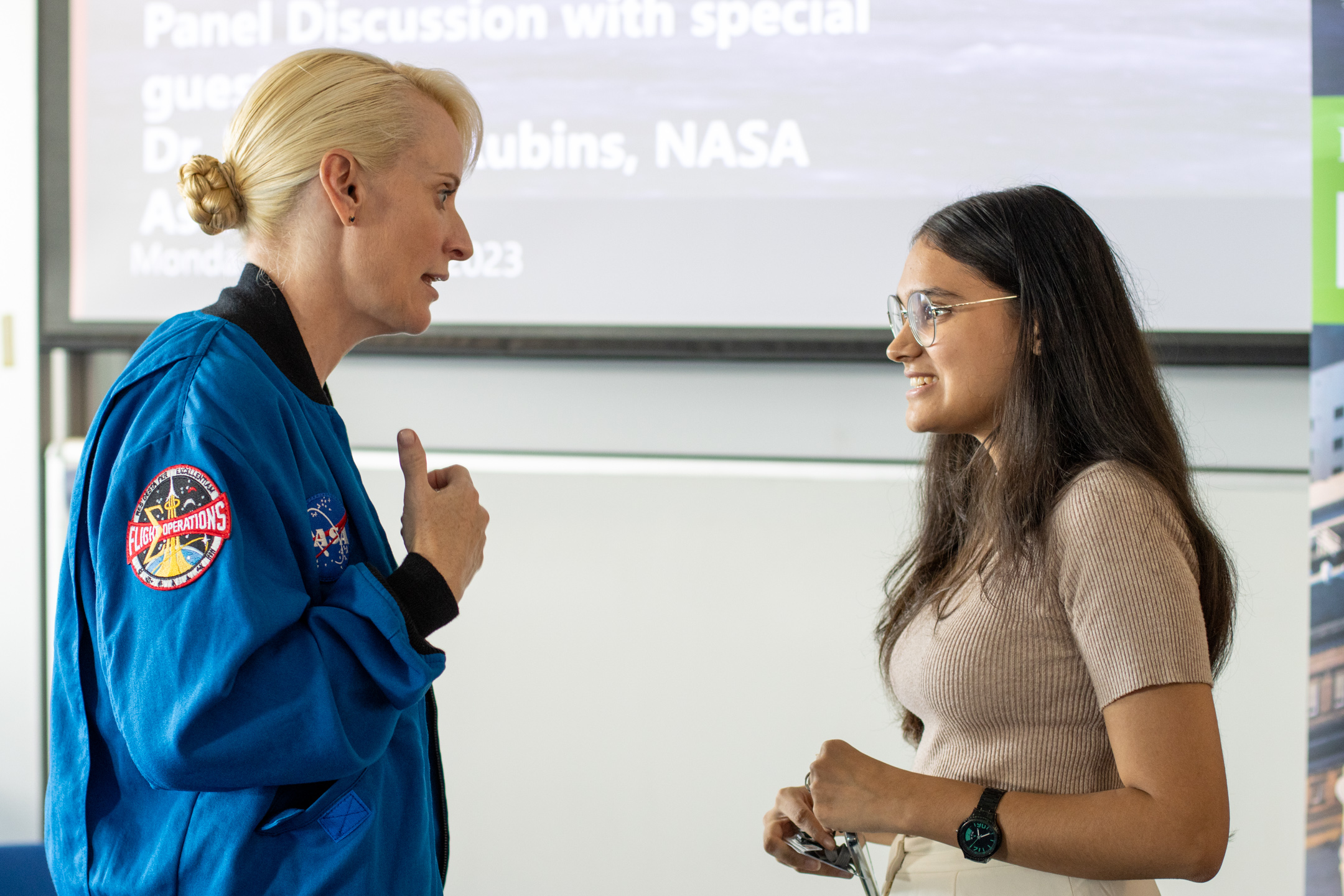 NASA astronaut visit reinforces University’s space aims | College of ...
